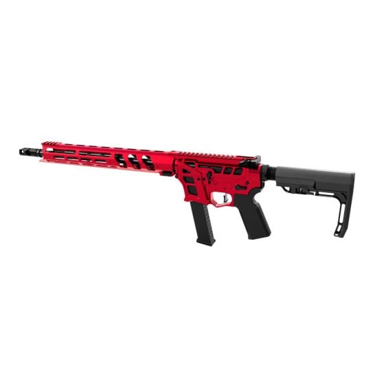 Lead Star Arms Barrage 16" Skeletonized 9mm Rifle, Red Competition ...