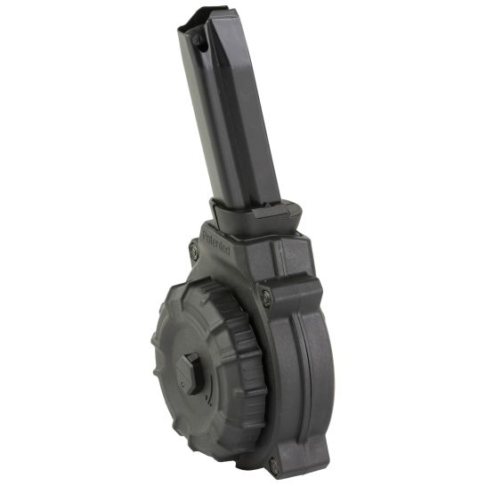 ProMag Magazine, 9mm, 50 Round Drum, Fits Sig SP2340, Polymer, Black ...