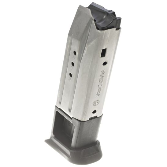 Ruger Magazine, 9mm, 10 Rounds, Fits Ruger American, Stainless, Polymer ...