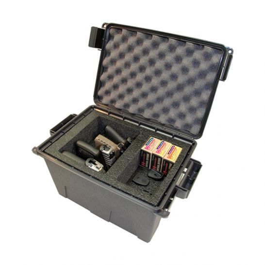 MTM Tactical 4 Handgun Case, Dark Grey - TPC4 | Palmetto State Armory