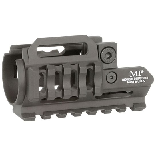 Midwest Industries Tri-Rail Handguard, Black | Palmetto State Armory