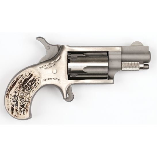 North American Arms Mini .22LR Revolver, 1.125" Barrel, Fixed Sights ...