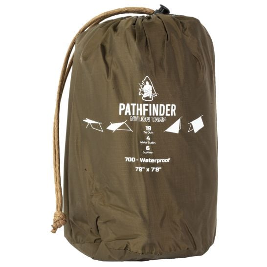 Pathfinder Nylon Tarp, Earth Brown - PFNTB108 | Palmetto State Armory