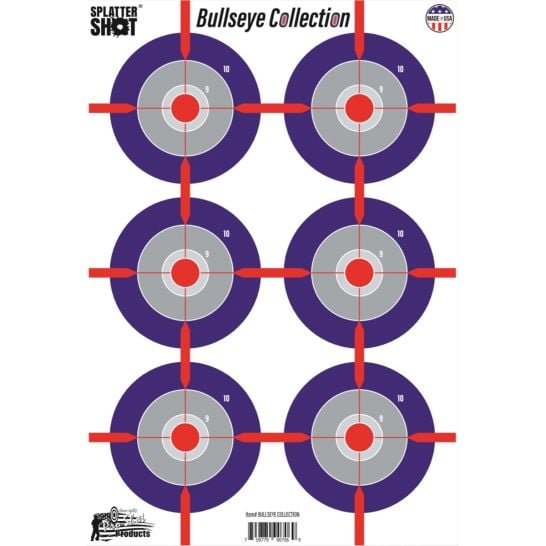 ProShot Splatter Shot Multi-Bullseye Target | Palmetto State Armory