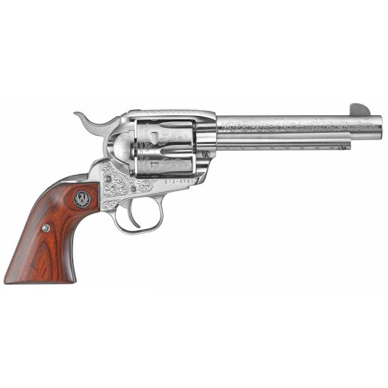Ruger Vaquero .45 Long Colt Revolver, 5.5" Barrel, Silver - 5157 ...