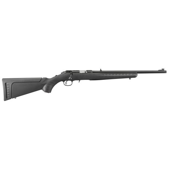 Ruger American Rimfire LRT .22LR Bolt Action Rifle, 18" Barrel, Blue ...