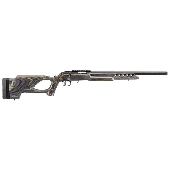Ruger American Rimfire LRT .22LR Bolt Action Rifle, 18" Barrel, Blue ...