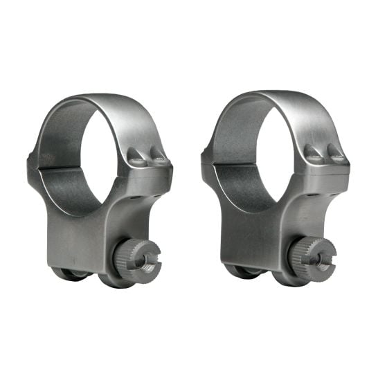 Ruger Standard, Ring Set, 1" High, Stainless Finish, 1-5K & 1-6K, 2 ...