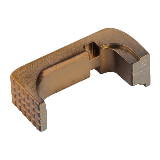 Shield Arms Magazine Catch/Release, Fits Glock 43X/48, Steel, Bronze ...