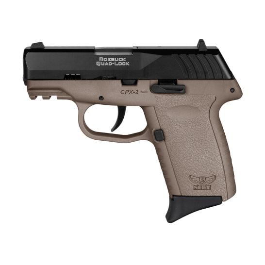 SCCY CPX-2 Gen 3 9mm Pistol, 3.1" Barrel, 3 Dot Sights, Flat Dark Earth ...