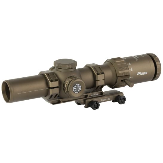 SIG Sauer TANGO MSR Riflescope 1-10x28 BDC 0.5 MOA Reticle SFP, Coyote ...