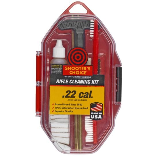 Shooter's Choice .22 Cal Rifle Gun Cleaning Kit - SHFSRS22 | Palmetto ...