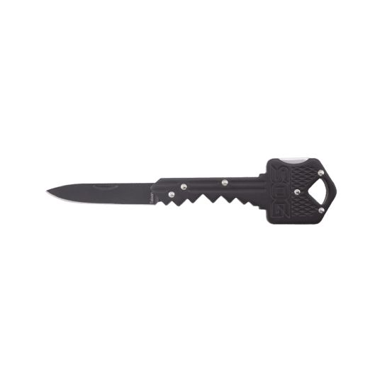 SOG Knives Key Knife 1.5" Drop Point Folding Knife, Black - SOGKEY101 ...