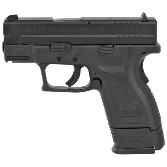 Springfield XD .40 S&W Pistol, 3" Barrel, Fixed Sights, Black - XD9802 ...