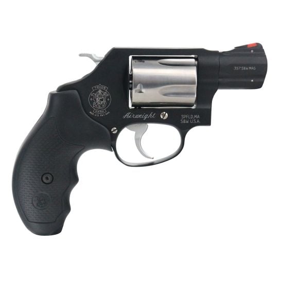 Smith & Wesson 360 .357 Mag Revolver, 1.87" Barrel, Fixed Sights, Black ...