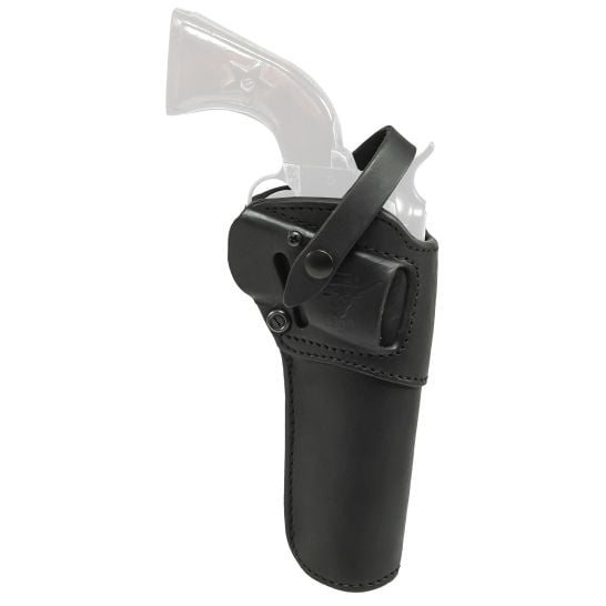 Tagua Ambidextrous Belt Holster for Single Action Revolver 5.5", Black ...
