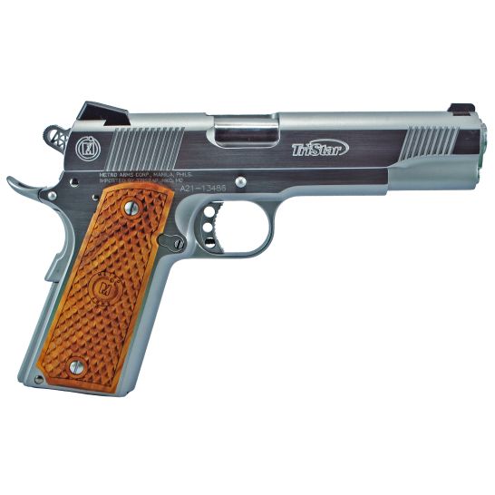 American Classic .45 ACP 1911 Pistol, 5" Barrel, Novak Sights, Silver ...
