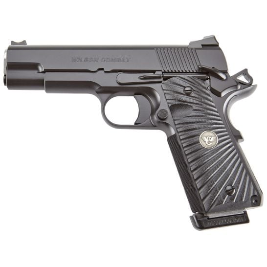 Wilson Combat .45 ACP 1911 Pistol, 4.25" Barrel, Fiber Optic Front ...