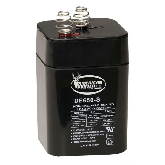 American Hunter HR Rechargeable Battery, 6 Volt, 5 mAh | Palmetto State ...