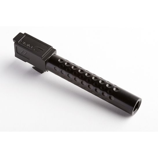 ZEV Match Grade Barrel G19, Dimpled, Black - - BBL-19-D-DLC | Palmetto ...