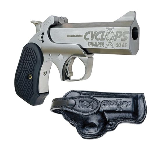 Bond Arms Cyclops 50AE Thumper Satin Package .50 AE 4.25" 1rds, Satin ...