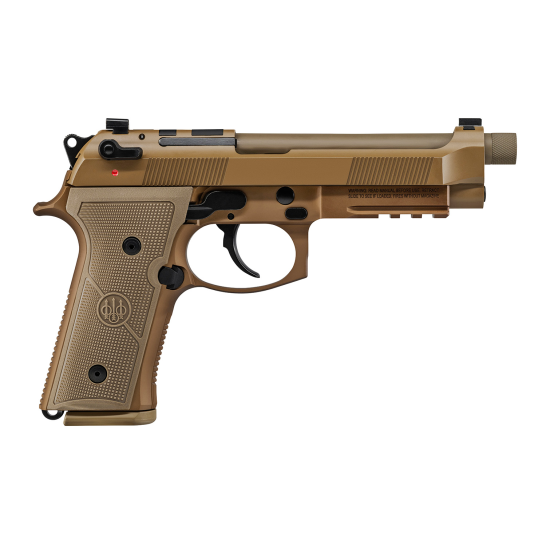 Beretta Centurion 9mm Pistol Decocker 5.10" 18rd, FDE - JS92QM9A4GM ...