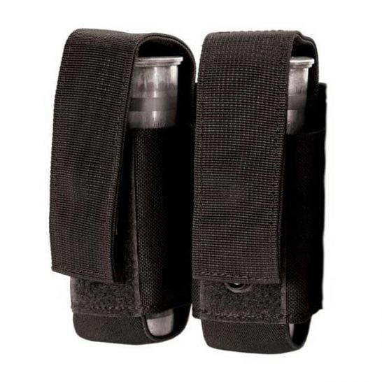 Blackhawk! Double 40mm Grenade Pouch MOLLE, Black - 37CL22BK | Palmetto ...