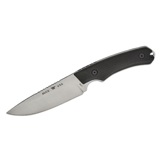 Buck Alpha Guide Elite Fixed Blade Drop Point Knife, Black - 0663BKS-B ...
