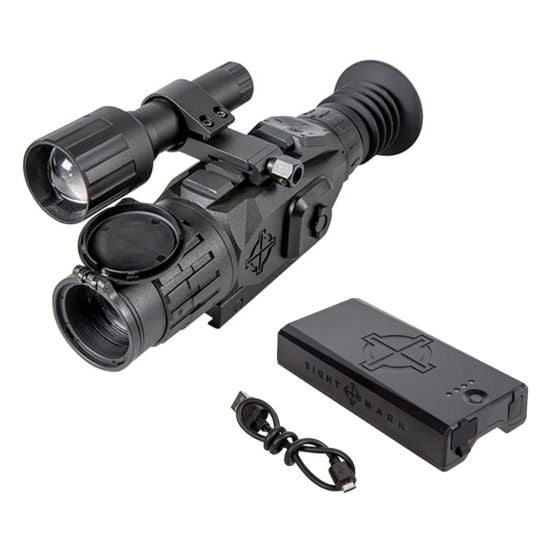 Sightmark Wraith HD 2-16x28mm Night Vision Rifle Scope & Sightmark QD ...