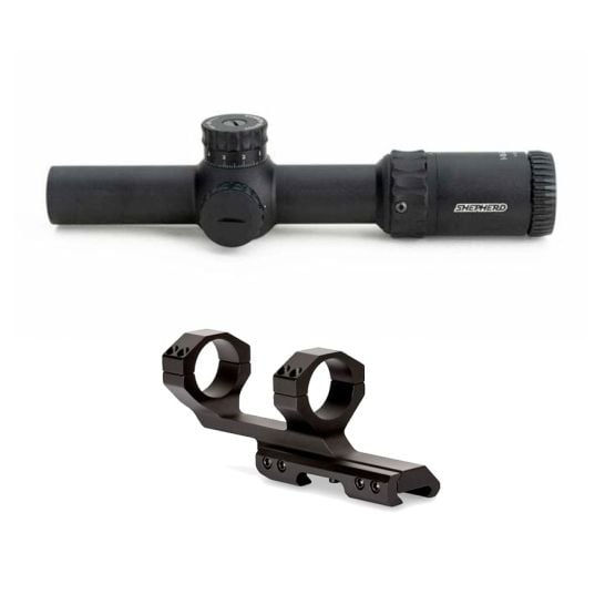 Shepherd Scopes Rogue 1-8x24 Rifle Scope & Vortex Cantilever Mount | Palmetto State Armory