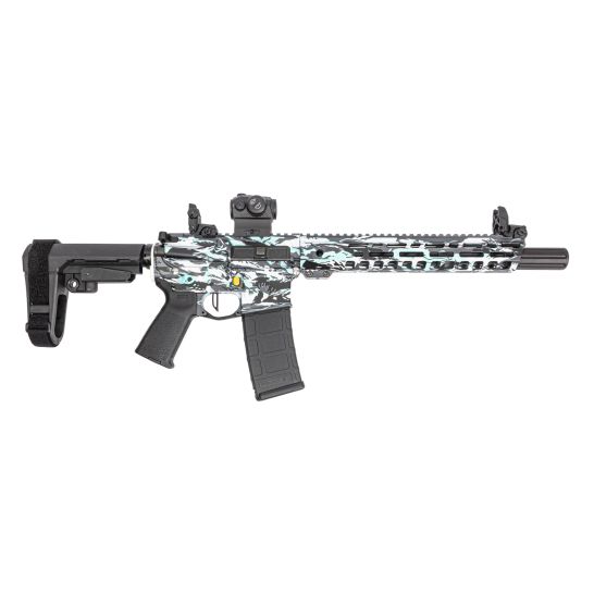 PSA Custom 10.5" 5.56 NATO 1/7 Pistol W/ 12" Slant Rail, PSA Custom ...