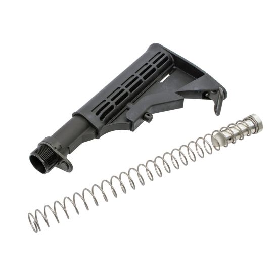 CMMG Carbine-Length Receiver Extension and M4 Stock Kit Fits MK3, Black ...