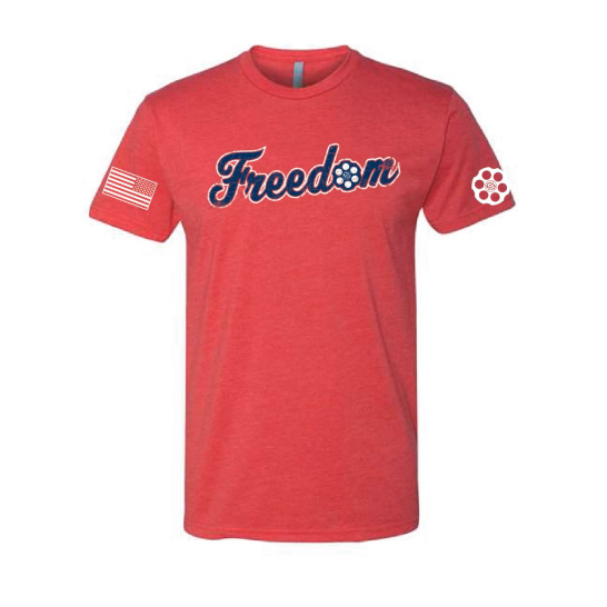 Caliber Coffee Freedom T-Shirt, Red | Palmetto State Armory