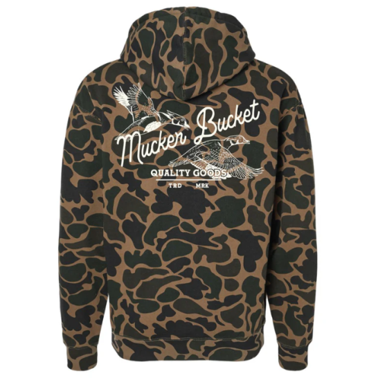 Mucker Bucket Wood Duck Camo Hoodie | Palmetto State Armory