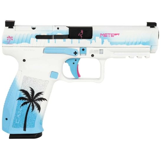 Canik Mete SFT 9mm Pistol 4.47" 20rd, Miami Days - HG7610-N | Palmetto ...