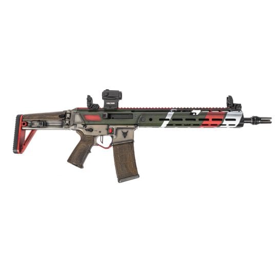 PSA Custom Jakl 14.5" Rifle W/ Knurled CH, BCG, ASR, Flat FCG, Holosun ...