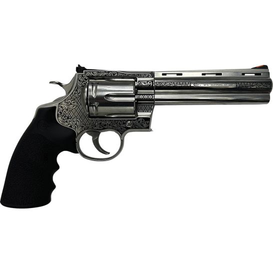 Colt Anaconda Filigree .44 Magnum Revolver 6" 6rds, Stainless ...