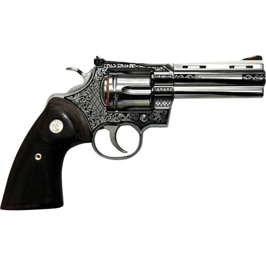 Colt Python Filigree .357 Magnum Revolver 4.25" 6rds, Stainless ...