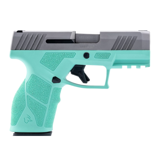 Taurus GX2 3.38" 9MM Pistol W/ (2)13rd Mags, Cyan/SS | Palmetto State ...