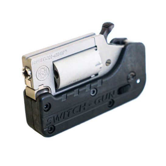 Standard MFG Switch Gun .22LR Revolver 0.75" 5rds, Stainless | Palmetto ...