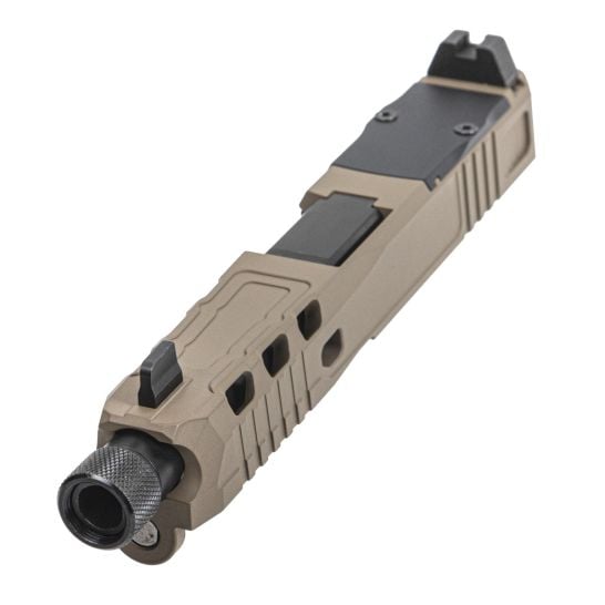 PSA Dagger Complete SWR RMR Slide Assembly With Threaded Barrel, Flat ...