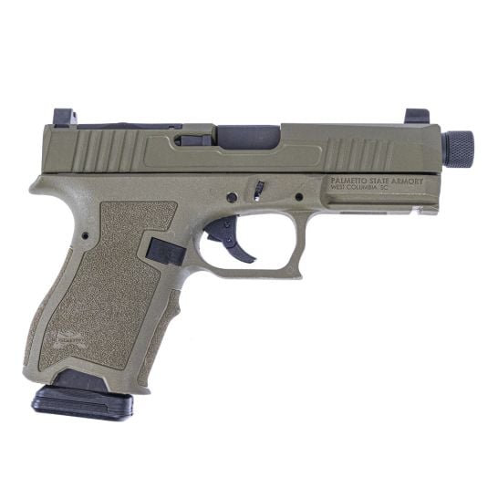 PSA Dagger Compact 9mm RMR Pistol With Threaded Barrel, Sniper Green ...