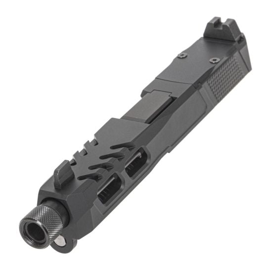 PSA Dagger Complete SW6 RMR Slide Assembly With Threaded Barrel, Black ...
