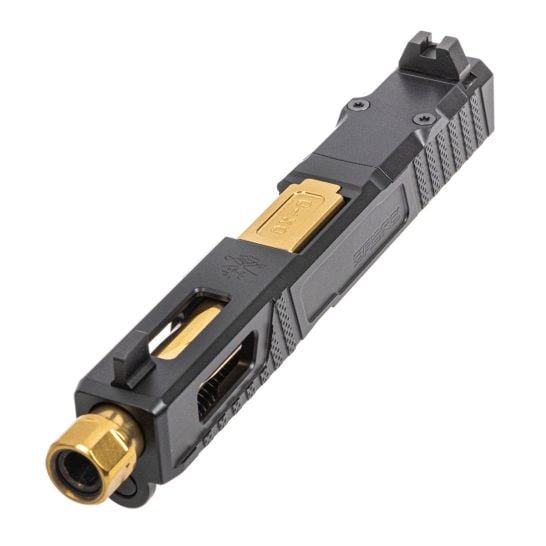 PSA Sabre Dagger RMR Slide Assembly With TiN Threaded Barrel, Black ...