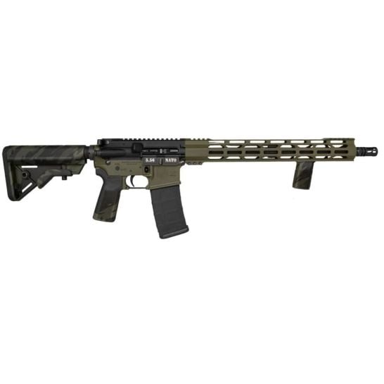 Diamondback DB15 DUO 16" 5.56 NATO MLOK 30rd Rifle, BLK/ODG | Palmetto ...