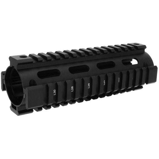 TacFire 2-Piece Drop-In Quad Rail Handguard 7", Black | Palmetto State ...
