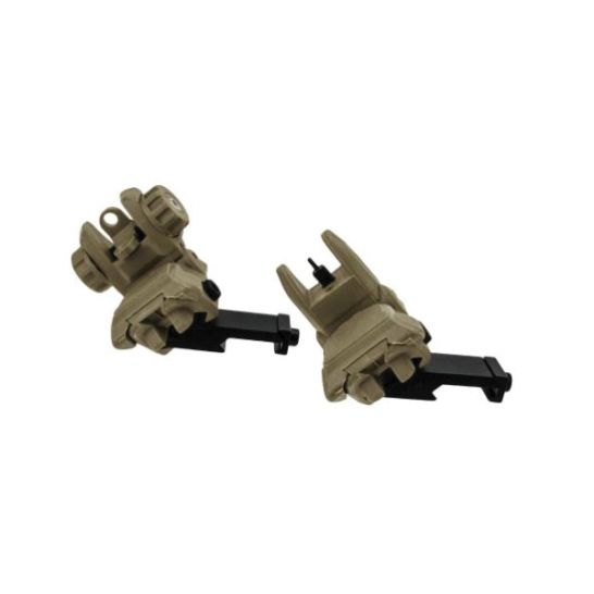 TacFire Iron Sight Set Front/Rear Flip-Up | Palmetto State Armory
