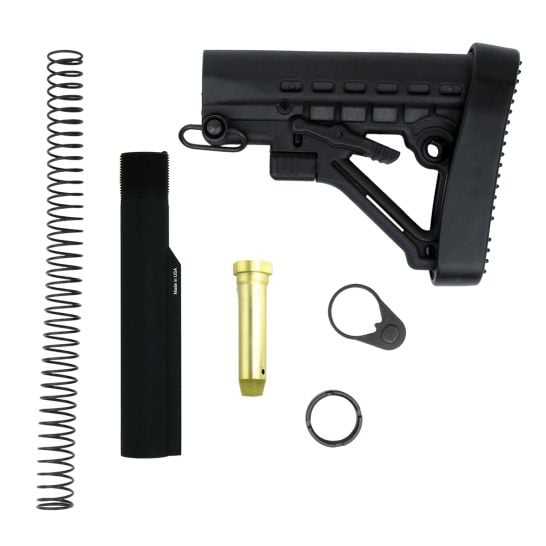 TacFire 6-Postion Stock Kit w/QD Attachment, Black | Palmetto State Armory