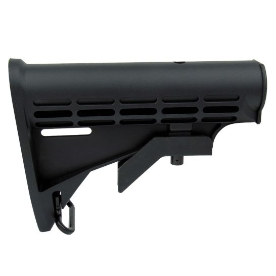 TacFire Folding and Collapsible M4 Style 6-Position Stock, Black ...
