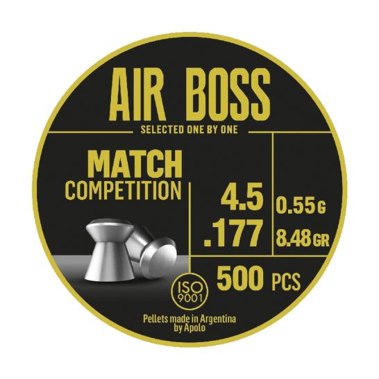 Hatsan USA Apolo Air Boss Match Competition .177 Caliber Flat Airgun ...